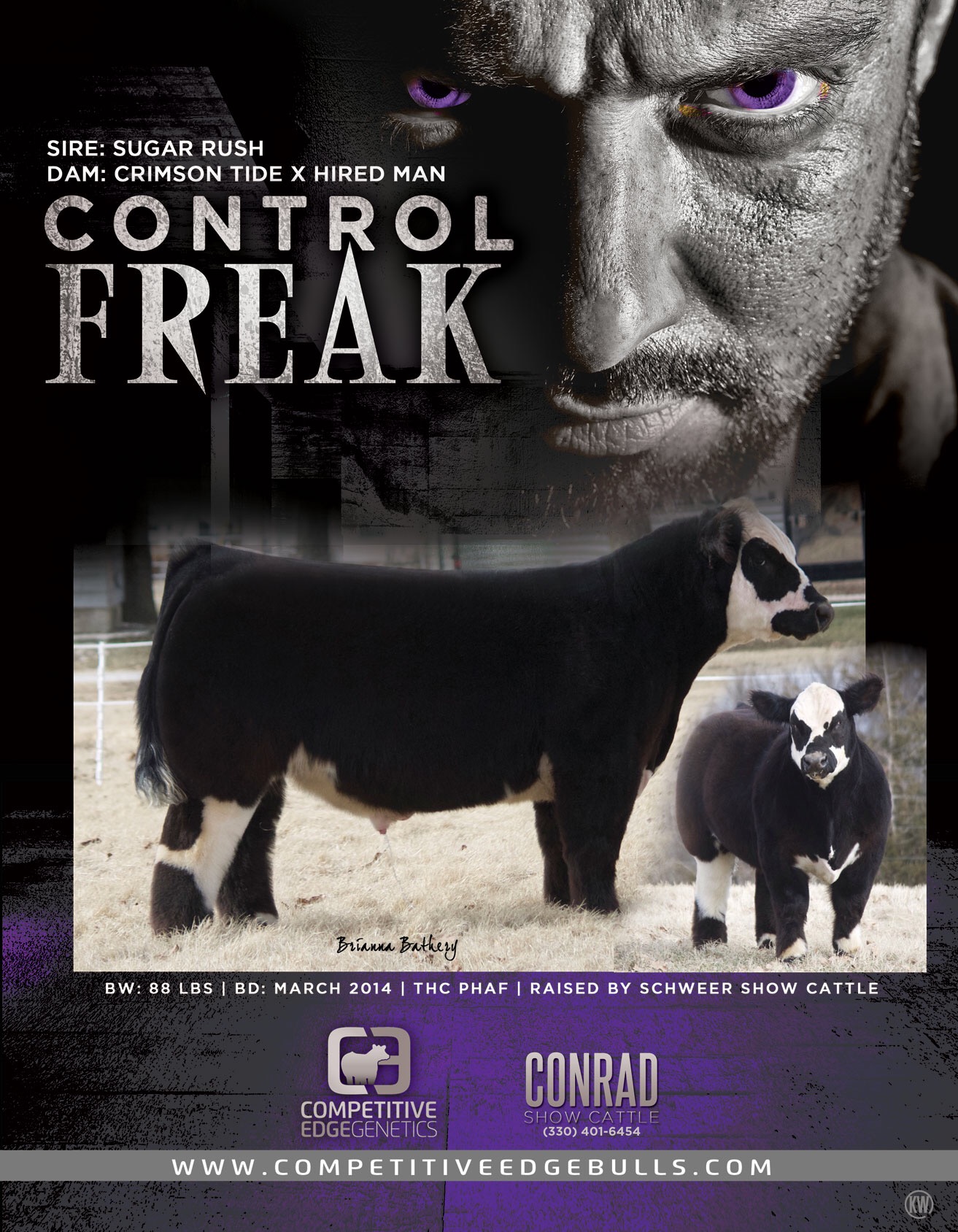 Control Freak – Calf Report | Competitive Edge Genetics